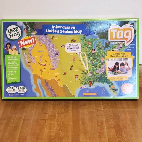 Leapfrog | Games | Leap Frog Interactive Us Map Must Use With Tag ...